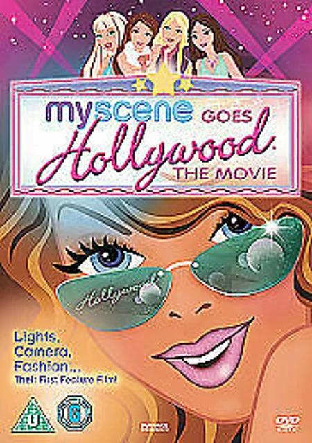 MY SCENE GOES Hollywood DVD Animation Original UK Release Brand New ...