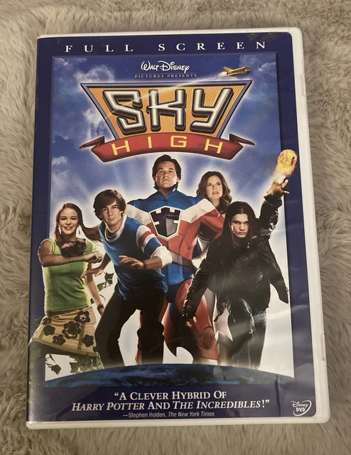 SKY HIGH (DVD, 2005, Full Screen) W/ Insert Walt Disney Live-Action ...