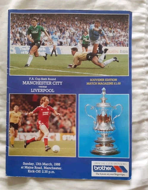 9 MANCHESTER CITY V Liverpool football Programmes. 1980/81-94/95 £4.90 ...