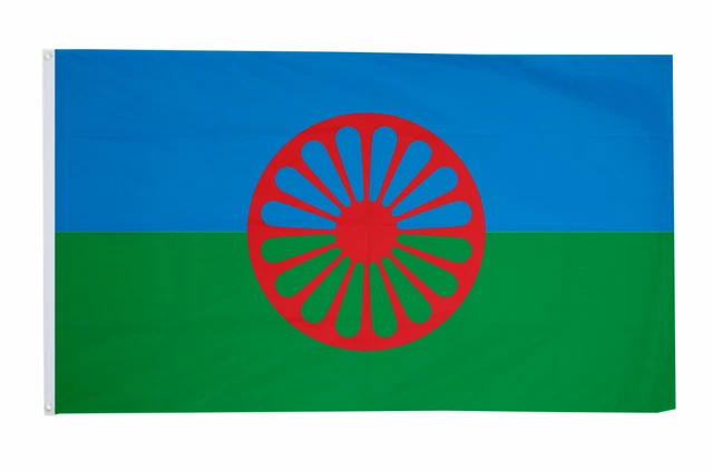FAHNE FLAGGE SINTI und Roma 90 x 150 cm EUR 8,49 - PicClick DE