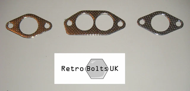 FORD XFLOW CROSSFLOW Exhaust Gasket Set - Mk1 Mk2 Escort mexico Cortina ...