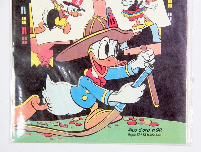 DONALD CHEF DES Pompiers Bande Dessinée Walt Disney Albo D'Or N.98 ...