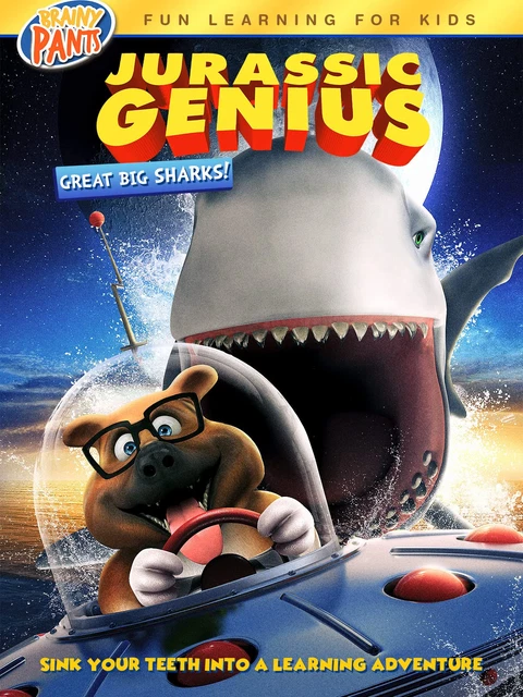JURASSIC GENIUS: GREAT Big Sharks (DVD) Sarah Kenny Ray Anand (US ...