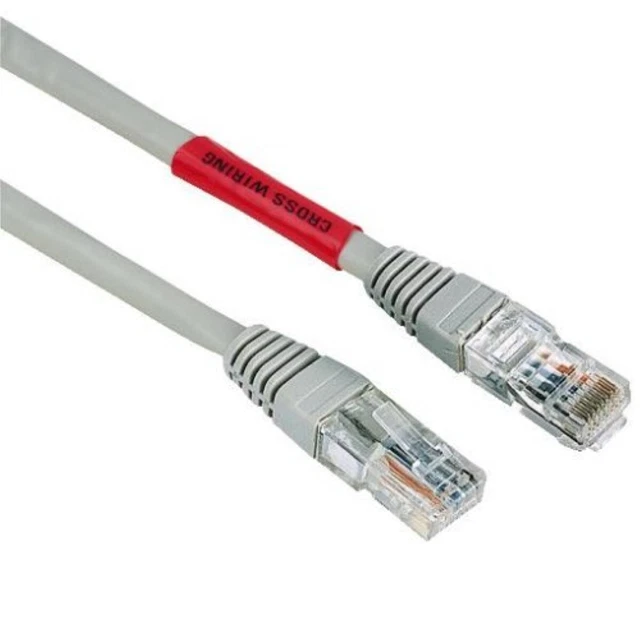 HAMA 5M CAT5E Cross-Over UTP Câble Réseau de Raccordement Lan Chat 5e ...