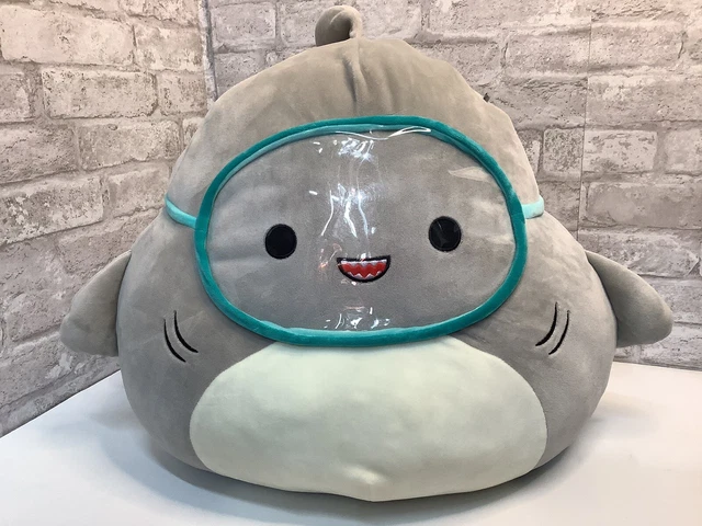 SQUISHMALLOWS GORDON THE Shark Plush 16" Official KellyToy Stuffed ...