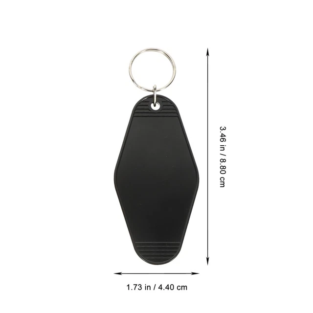 10 PCS WRITABLE Key Tags Keychain with Label Chains Labeling Keychains ...
