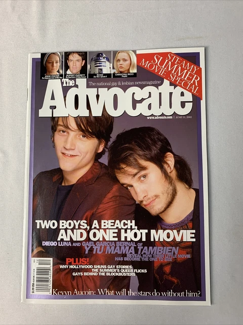 THE ADVOCATE MAGAZINE June 2002 - Diego Luna, Gael Garcia £11.65 ...