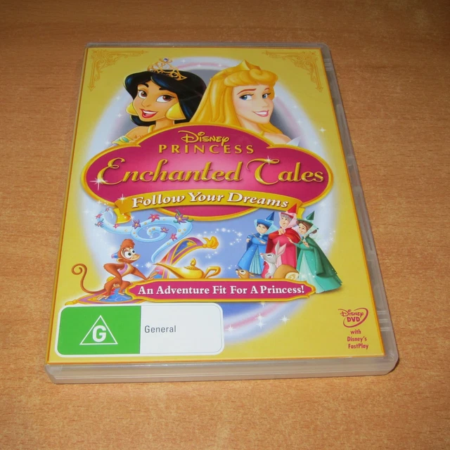 DISNEY PRINCESS ENCHANTED Tales - Follow Your Dreams - DVD - Region 4 ...