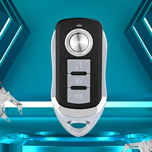 433MHZ REMOTE CONTROL Wireless Mini Electric Key 4 Bottons for Gate ...