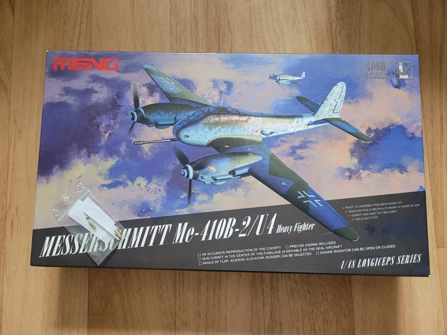 MENG-MODEL LS-001 - 1:48 Messerschmitt Me-410B-2/U4 Heavy Fighter + Alu Rohr EUR 55,00 - PicClick DE