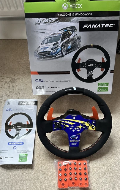 FANATEC CSL ELITE WRC Steering Wheel £207.00 - PicClick UK