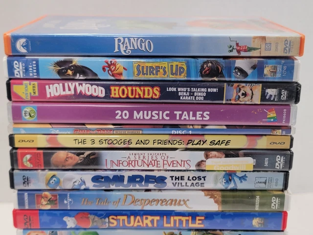 20 DVD KIDS Random Lot - Animated, Children &/or Family - DVDs ...