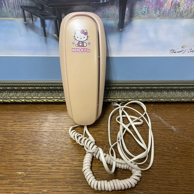 HELLO KITTY VINTAGE 2000s Home Land Line Telephone Pink Phone £44.25 ...