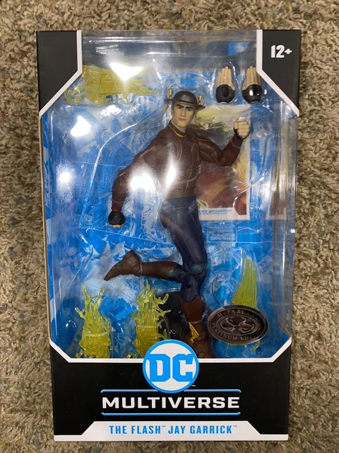 MCFARLANE THE FLASH JAY GARRICK Platinum Chase Edition DC Multiverse ...