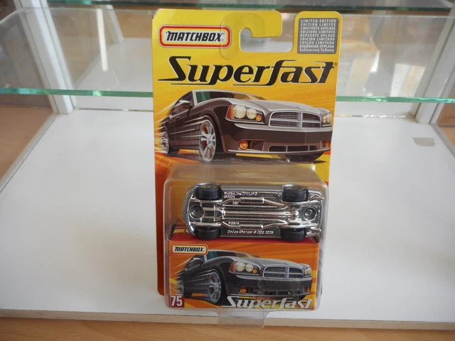 MATCHBOX SUPERFAST 2006 Dodge Charger R/T in Grey on Blister EUR 7,99 ...