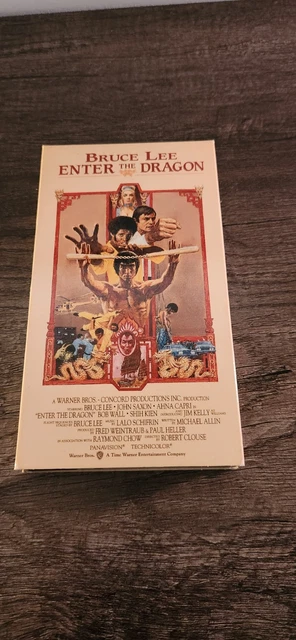 ENTER THE DRAGON VHS Bruce Lee Martial Arts Action Movie 1993 VHS - Lightly Used £6.77 - PicClick UK