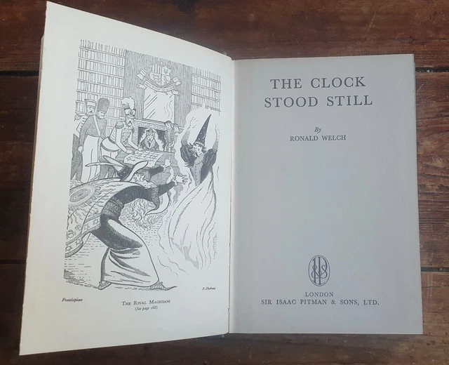 RONALD WELCH, THE Clock Stood Still, HB 1st Ed, 1951, rare, school ...
