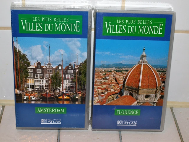 COLLECTION LES PLUS belles Villes du Monde 2 Cassette VHS neuves sous ...