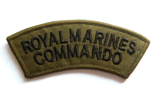 GENUINE RM COMMANDO CLOTH BADGE sew on olive special forces patch Royal ...