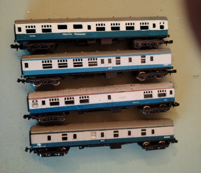 4 OF LIMA blue coaches N Gauge £31.90 - PicClick UK