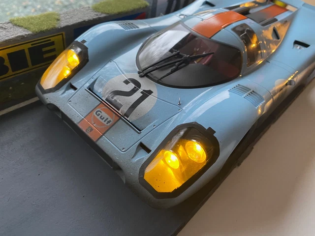 CODEX NIGHT VERSION + Finish Line Porsche 917K #21 Le Mans 1971 1/12 ...