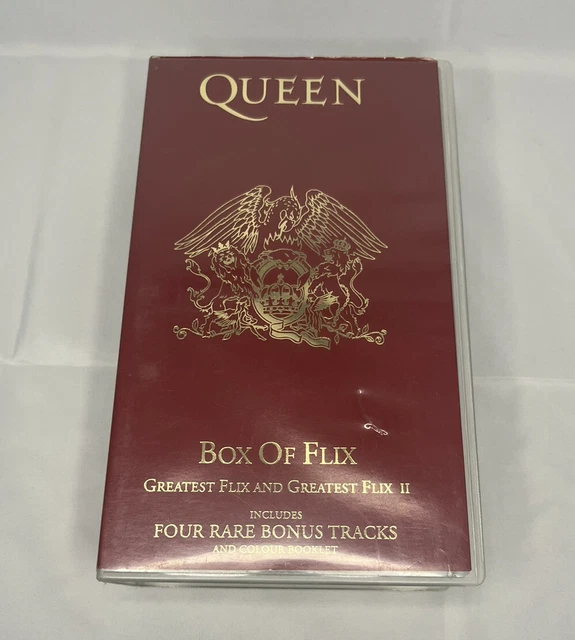 QUEEN - BOX Of Flix (Double Pack) (VHS, 1991) £5.95 - PicClick UK