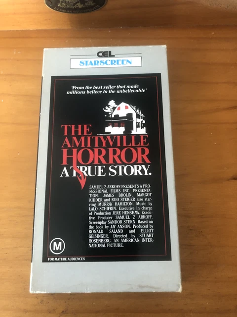 THE AMITYVILLE HORROR VHS Video CEL Starscreen PAL format $30.00 ...