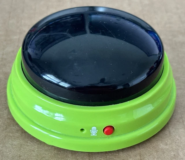 LEARNING RESOURCES RECORDABLE Big Button - Green £6.46 - PicClick UK