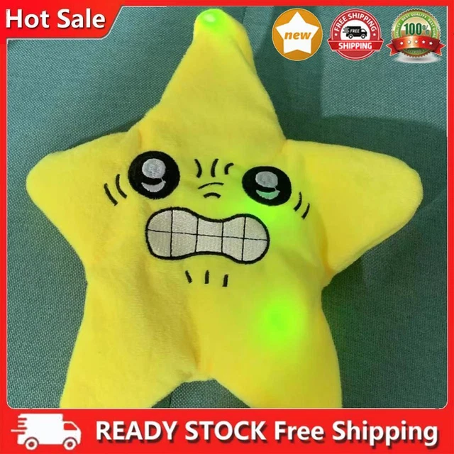 KAWAII FIVE POINTED Star Toy Electric Star Plushies Toy Gifts for Kids ...