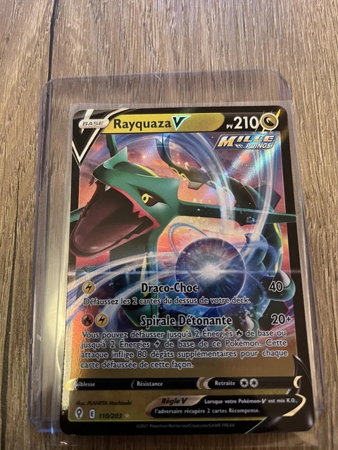 CARTE POKÉMON RAYQUAZA V 110/203 EB07 Evolution Céleste NEUF EUR 4,00 - PicClick FR