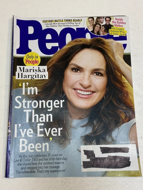 People Magazine Jan 2024 Mariska Hargitay Louis Gossett Jr Alaqua Cox