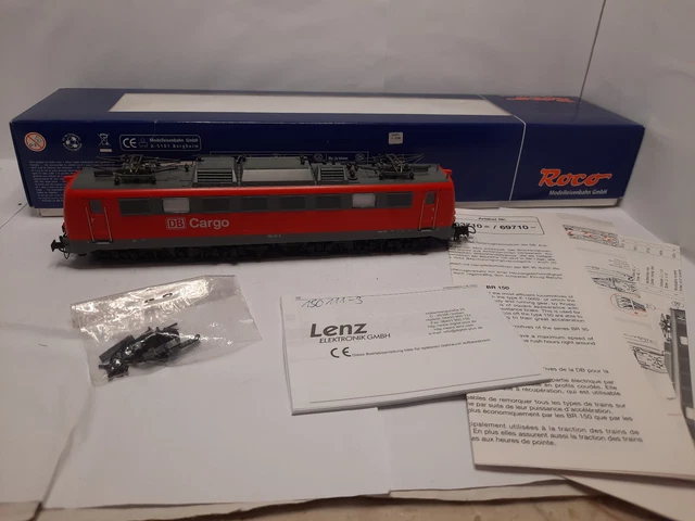 ROCO H0 63710 Elektro - Lok E-Lok BR 150 111-3 DB CARGO GS DIGITAL LENZ ...