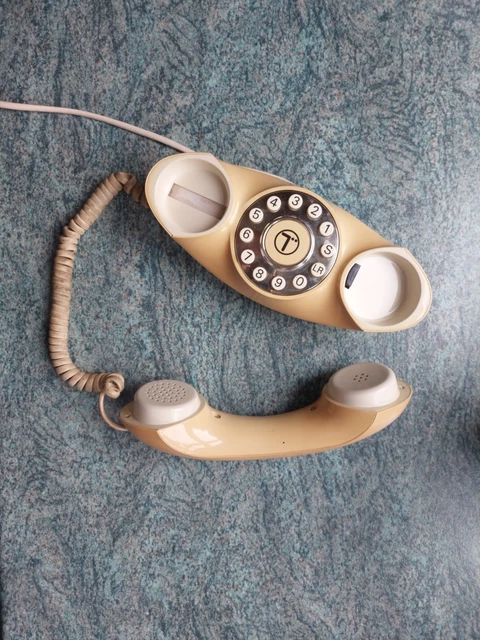 VINTAGE GENIE TELEPHONE British Telecom, Beige Colour 1980's £21.52 ...