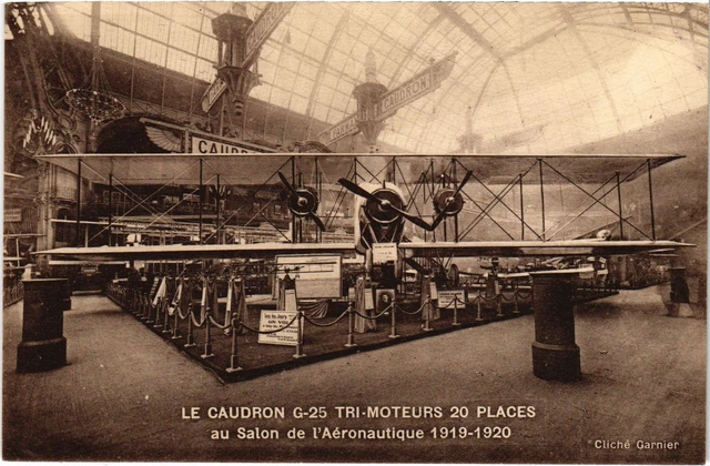 PC AVIATION EXPO DE LOCOMOTION AERIENNE 1919-1920 CAUDRON C-26 (a53928 ...