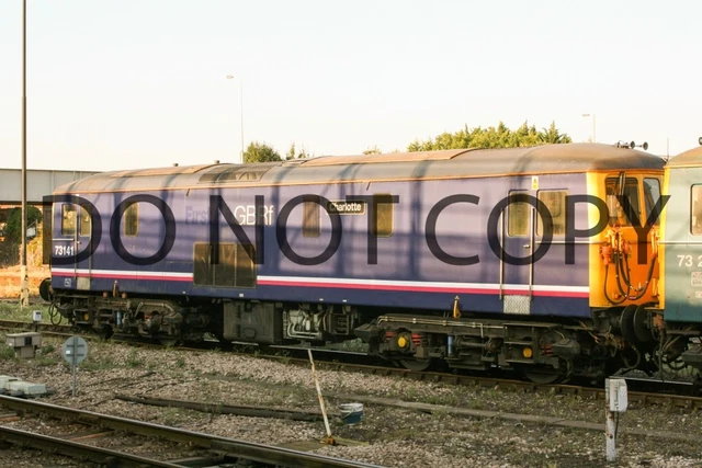 UK DIESEL TRAIN Railway Photograph Of Class 73 73141 Loco. (Rm73-231) £ ...