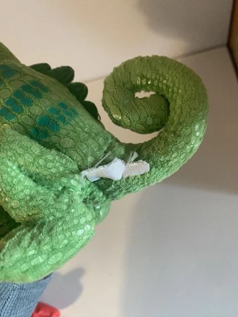 GREEN DISNEY TANGLED Pascal Soft Plush Toy Stuffed Animal - No Tag £4. ...