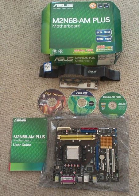 ASUS M2N68-AM PLUS, AMD AM2+ £26.72 - PicClick UK