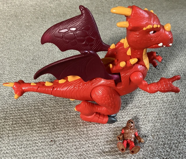 FISHER-PRICE IMAGINEXT DRAGON (Castle Range) with lights & Sounds £5.00 ...