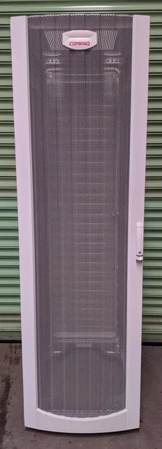 COMPAQ 9142 42U Server Rack Cabinet Enclosure With Side Panels 120663 ...