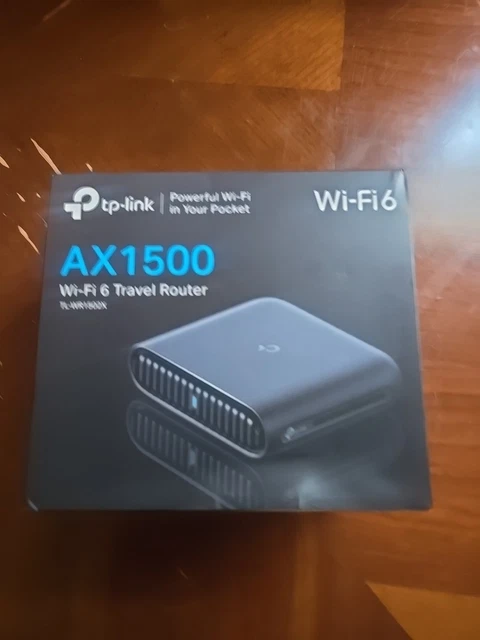 TP-LINK ULTRA-PORTABLE WI-FI 6 AX1500 Travel Router TL-WR1502X $32.07 ...