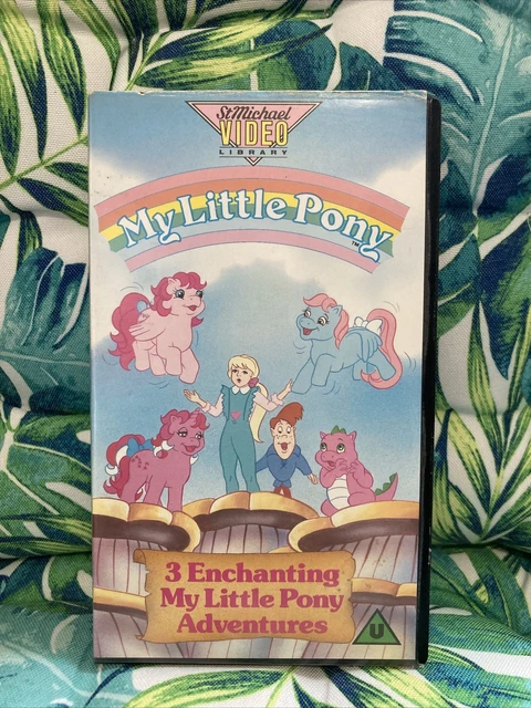 * MY LITTLE Pony VHS Video Tape ~ 3 Enchanting Adventures * £9.95 ...