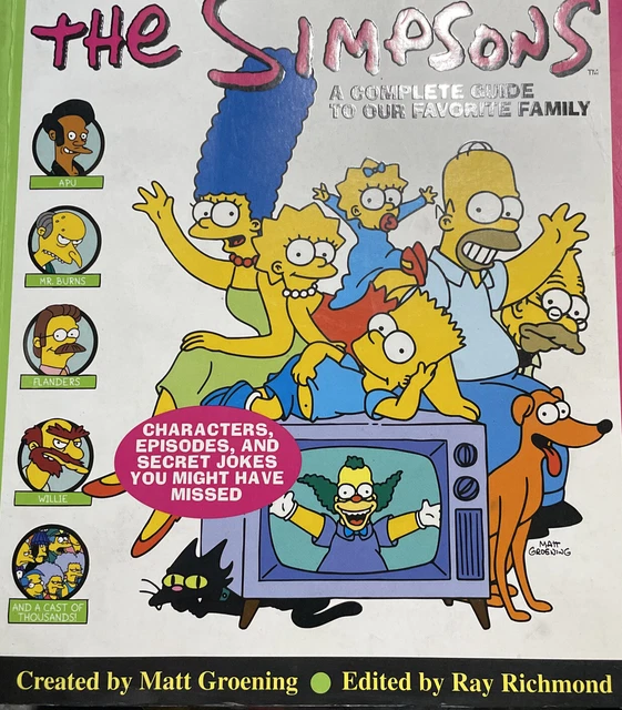 THE SIMPSONS A Complete Guide To Our Favourite Family Book Good £5.00 ...