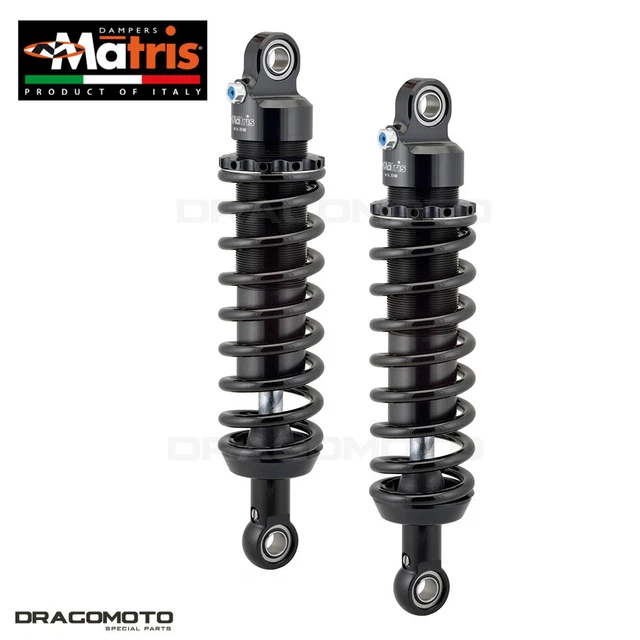 TRIUMPH BOBBER BLACK 2018-2020 Shock damper MATRIS MT129.D1N Black rear ...