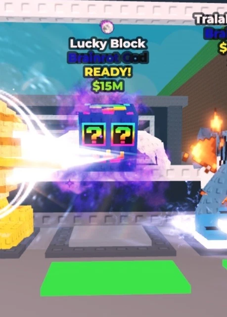 STEAL A BRAINROT - Brainrot God Lucky Block with 1 mutation £3.16 ...