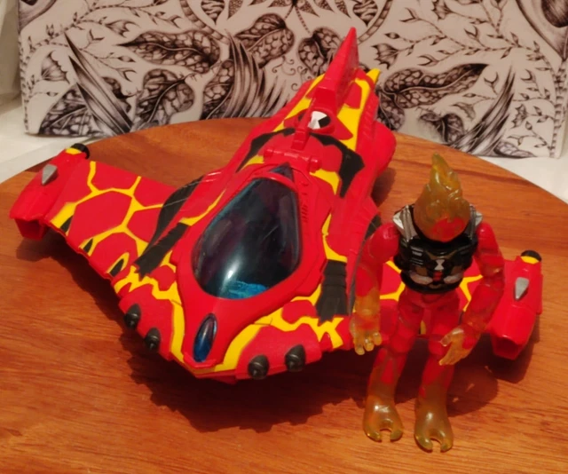 BEN 10 HEATBLAST Rocket & Figure Playmates £25.00 - PicClick UK