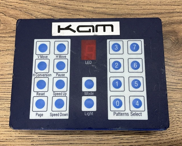 KAM DMX LAZER Lighting System Laser Controller Unit ONLY £14.99 ...