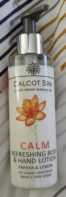 CALCOT SPA CALM REFRESHING PAPAYA & LEMON HAND & BODY LOTION 125ml ...