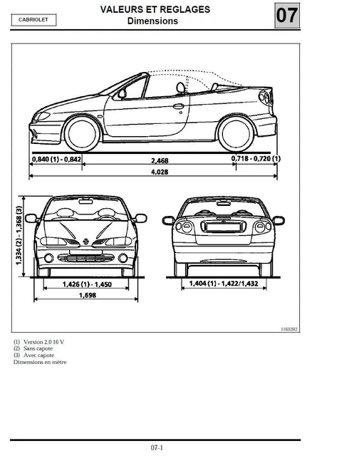 MANUEL ATELIER ENTRETIEN réparation technique maintenance Renault Megane 1 EUR 25,00 - PicClick FR