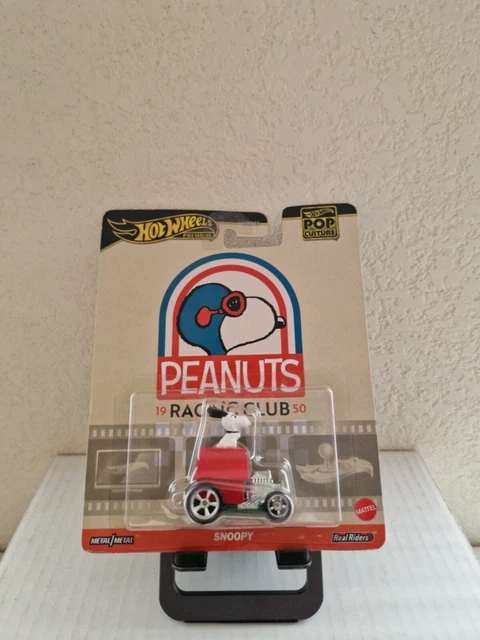 2024 HOT WHEELS Premium Pop Culture Peanuts 1950 Racing Club Snoopy E16 £8.10 - PicClick UK