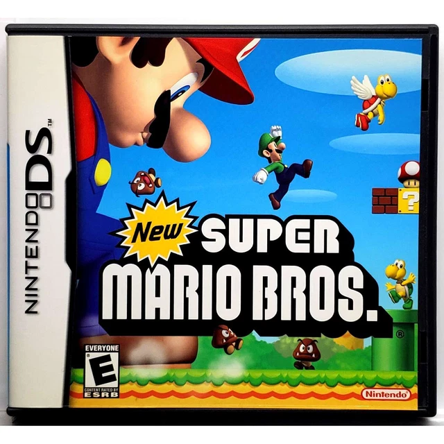 NEW SUPER MARIO Bros - Nintendo DS Pristine Authentic 180 Day Guarantee ...